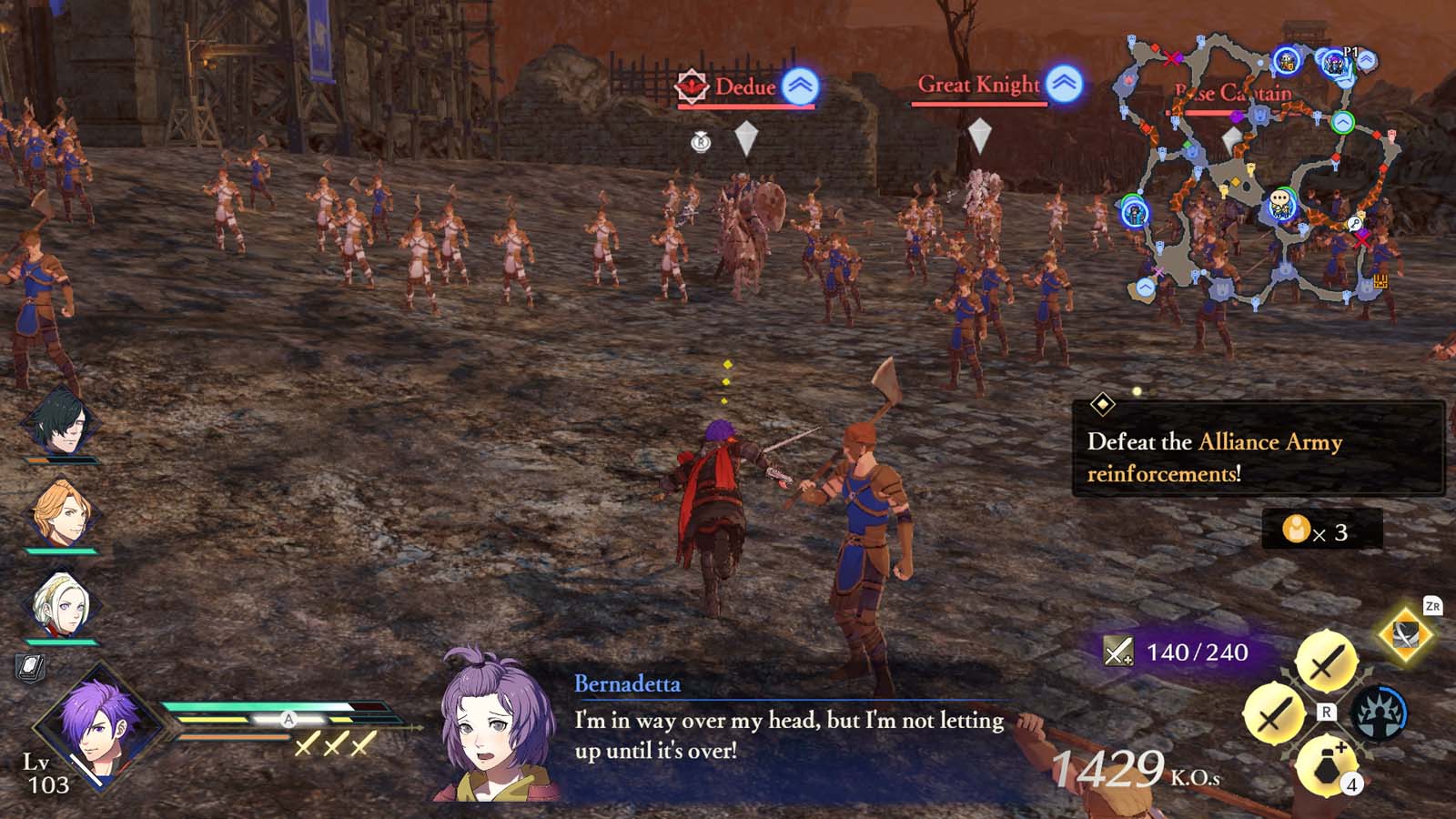 Chapter 14: Showdown at Ailell Guide - Fire Emblem Warriors: Three ...