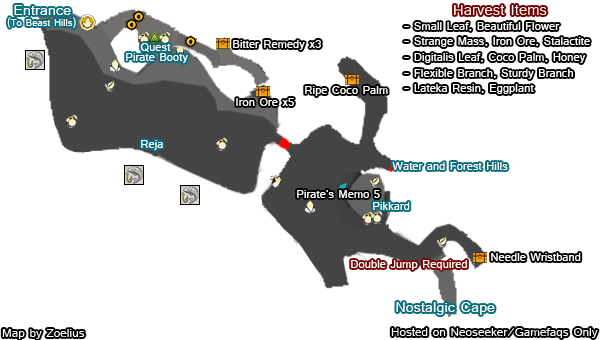 Waterfall Limestone Cave & Longhorn Coast - Ys VIII: Lacrimosa of DANA ...