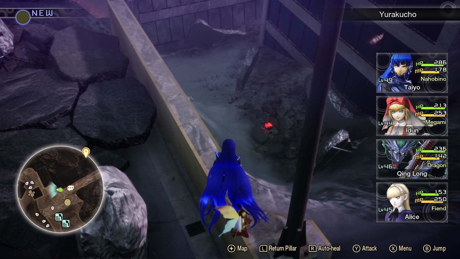 Miman Locations #101-150 for Da'at: Chiyoda - Shin Megami Tensei V ...