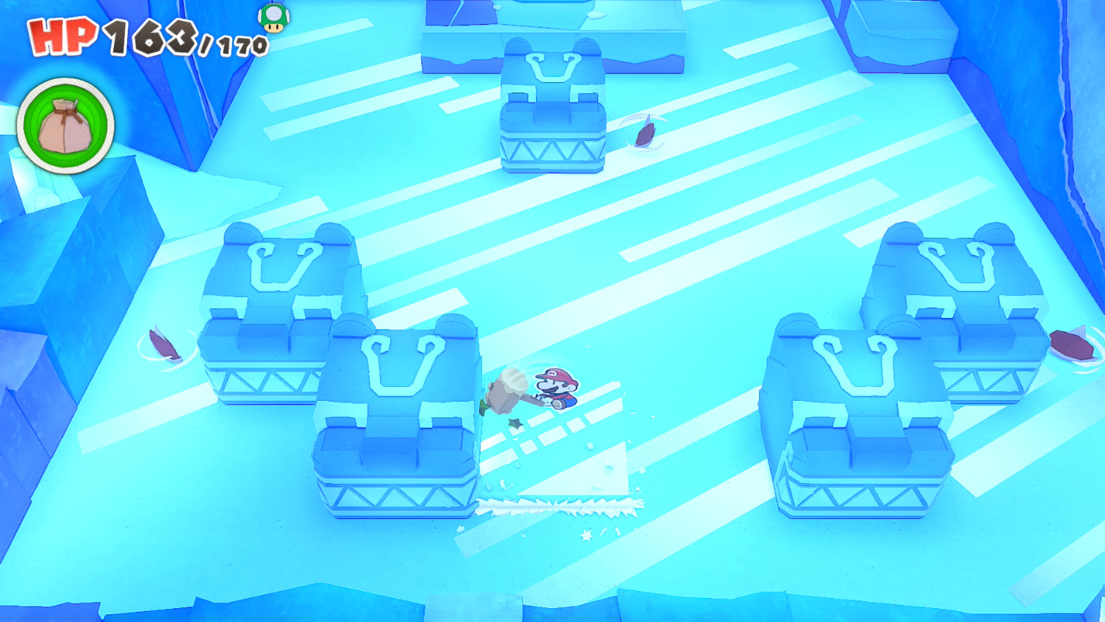 Paper Mario: Origami King - Ice Vellumental Mountain Walkthrough ...