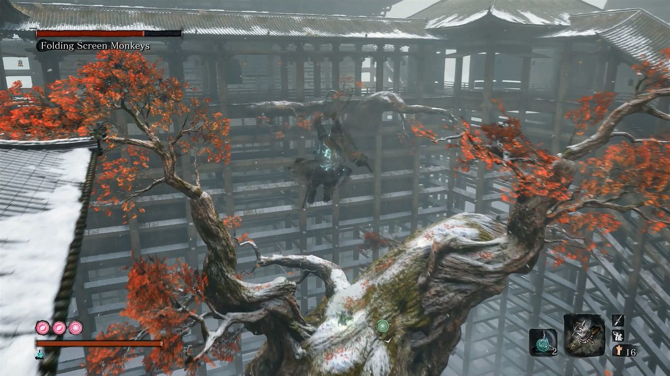 Boss: Folding Screen Monkeys - Sekiro: Shadows Die Twice Walkthrough ...