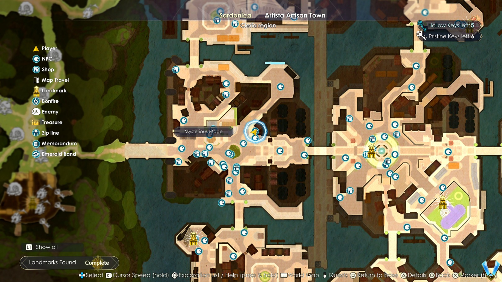 Atelier Ryza 3 - All Cleria Region Memoir Guide Locations - Atelier ...