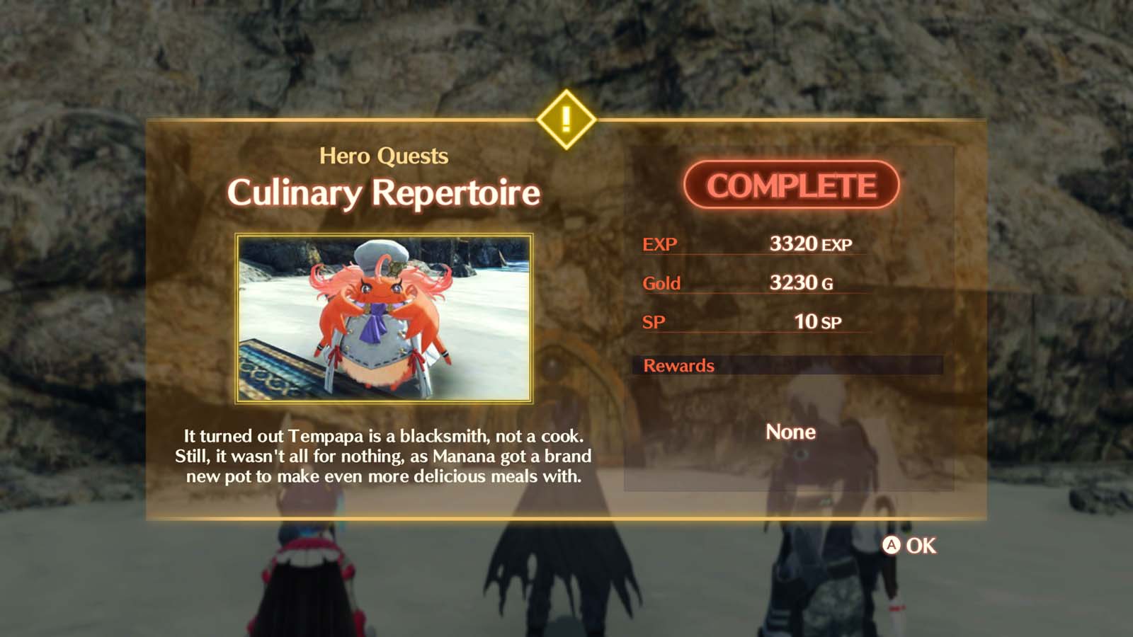 Culinary Repertoire Ascension Hero Quest Guide - Xenoblade Chronicles 3 ...