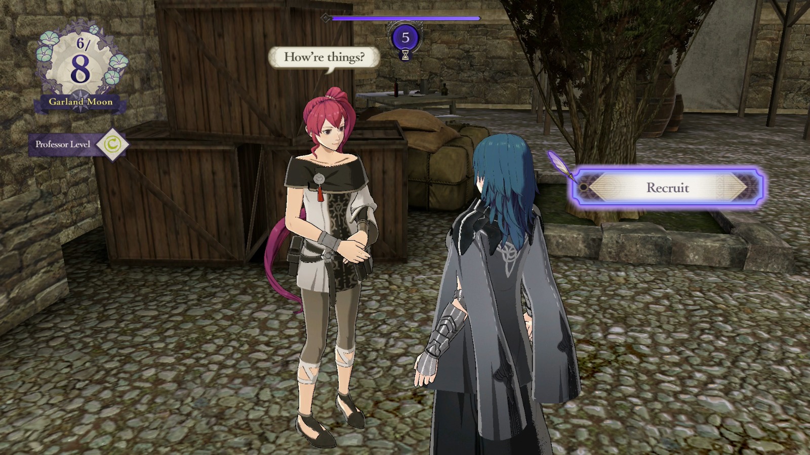 Month 6 Free Time - Fire Emblem: Three Houses Walkthrough - Neoseeker