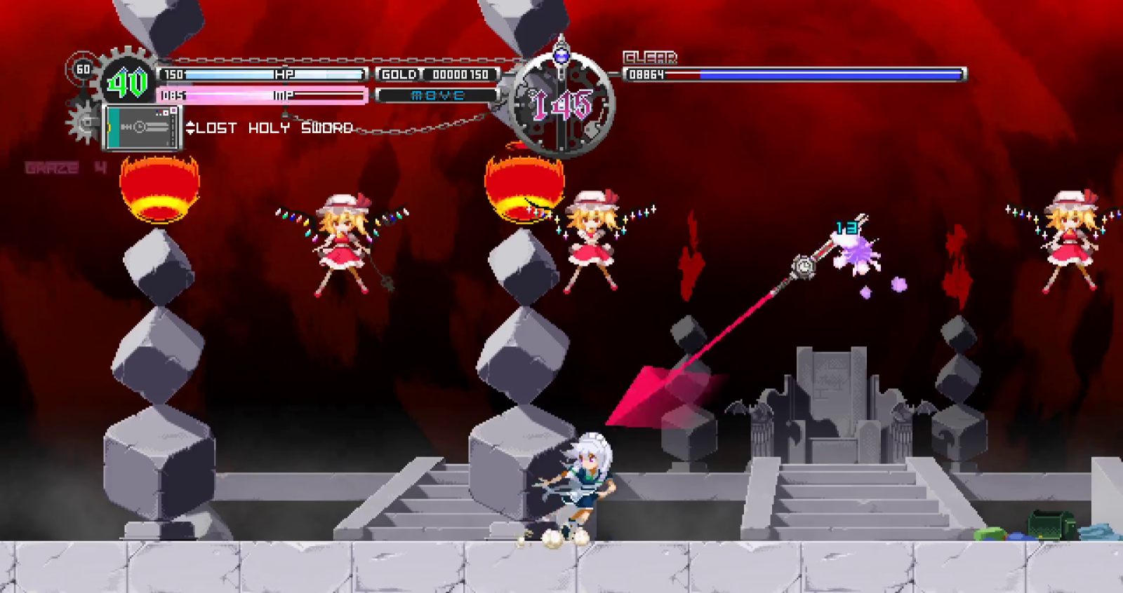 Boss - Flandre - Touhou Luna Nights Walkthrough - Neoseeker