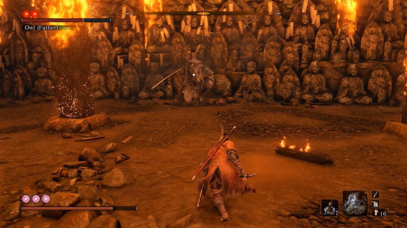 Boss: Owl (Father) - Sekiro: Shadows Die Twice Walkthrough - Neoseeker