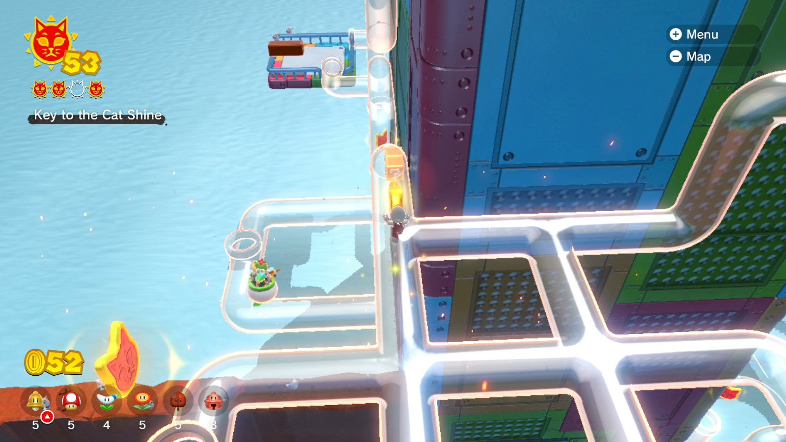 Pipe Path Tower - All Cat Shine Locations - Bowser's Fury Walkthrough ...