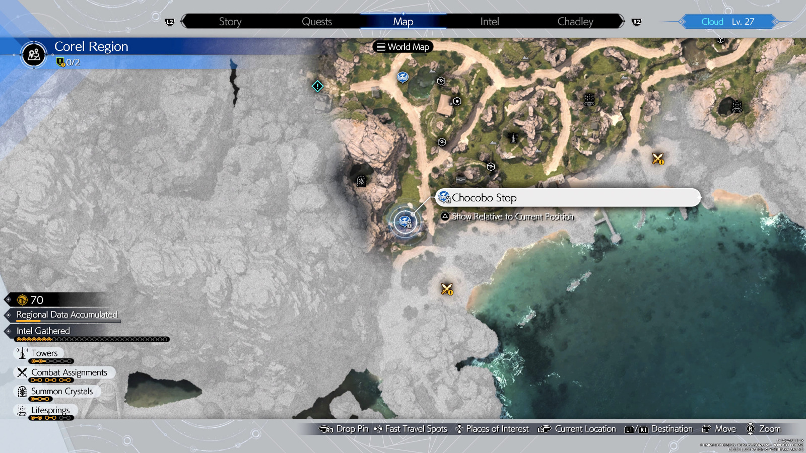 Corel Region Chocobo Stops - Final Fantasy VII Rebirth Walkthrough ...