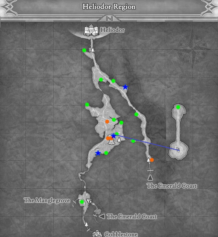 Act 1 Maps - Dragon Quest XI: Echoes of an Elusive Age Walkthrough ...