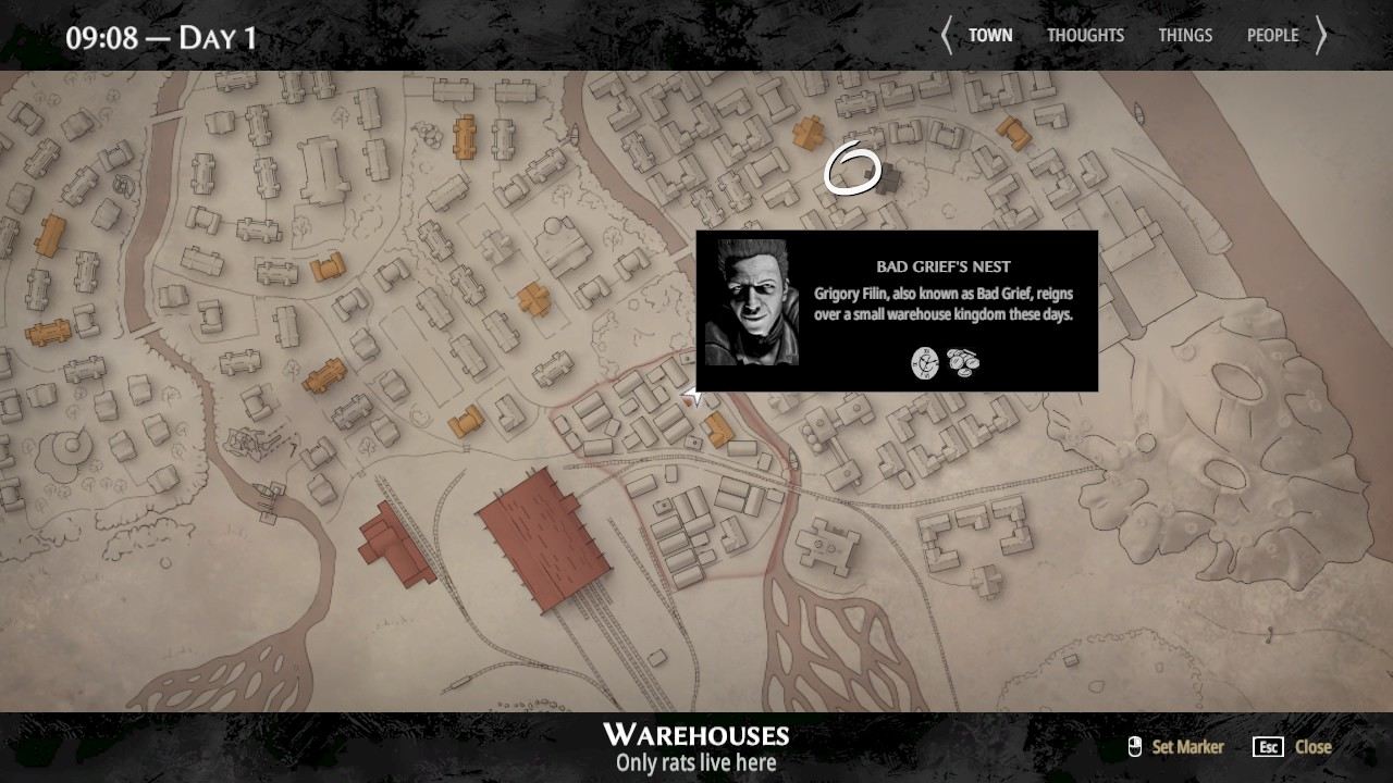 Day 1 (Act 1) - Pathologic 2 Walkthrough - Neoseeker