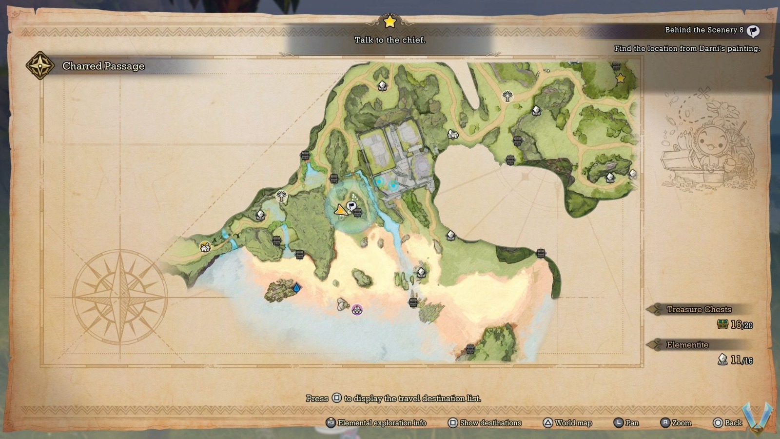 Behind the Scenery 8 (Chapter 7) - Visions of Mana Walkthrough - Neoseeker