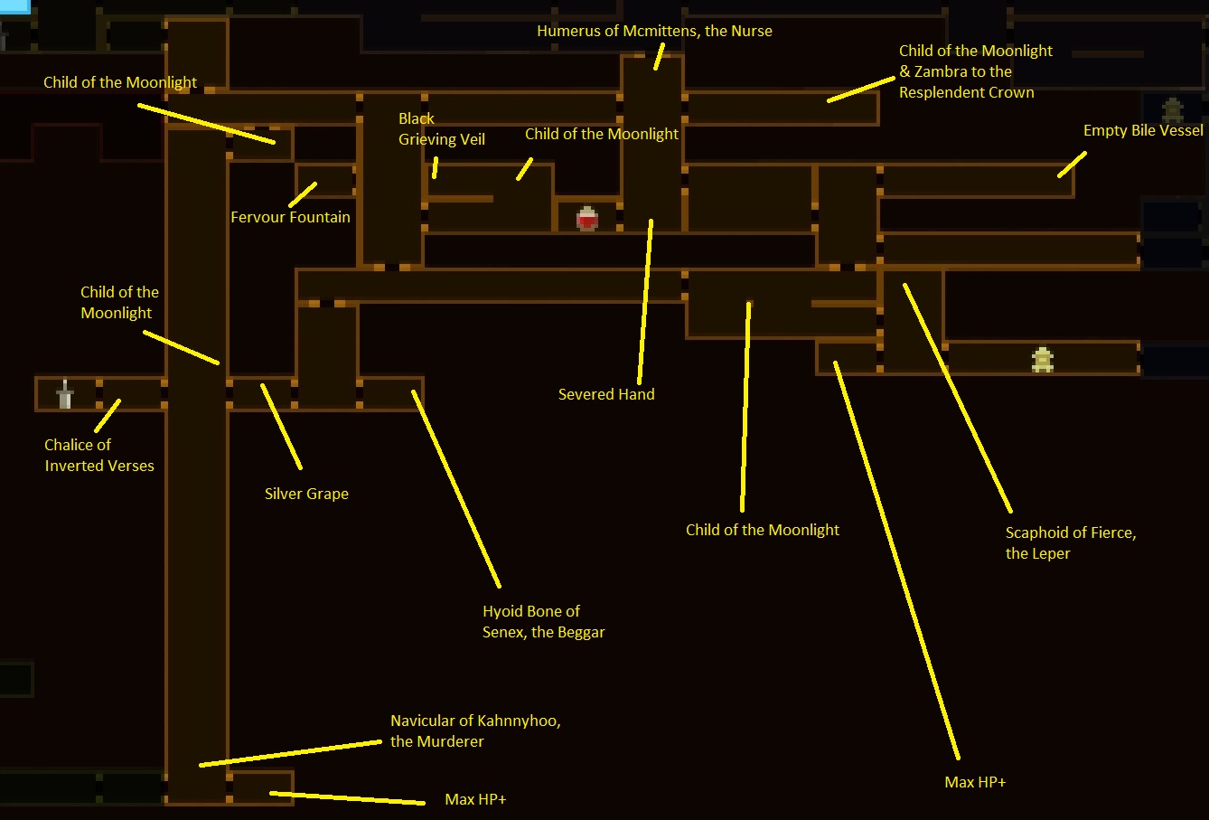 Maps - Blasphemous Walkthrough - Neoseeker
