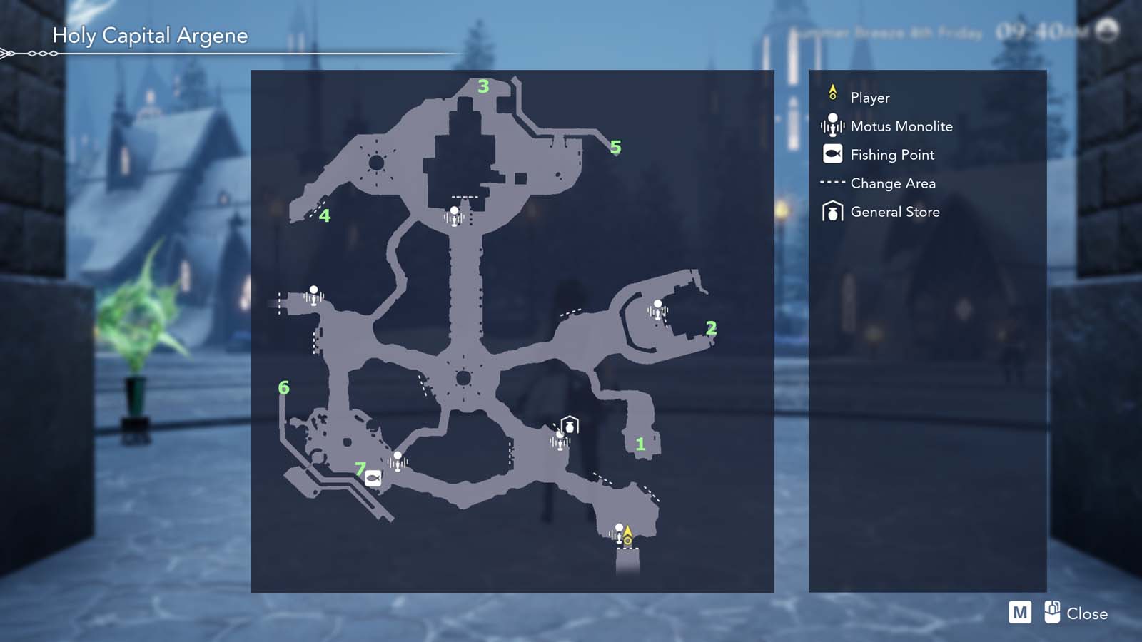 Argene Map - Harvestella Walkthrough - Neoseeker