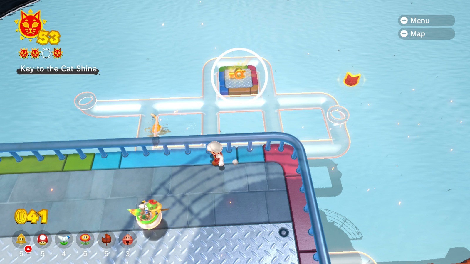 Pipe Path Tower - All Cat Shine Locations - Bowser's Fury Walkthrough ...