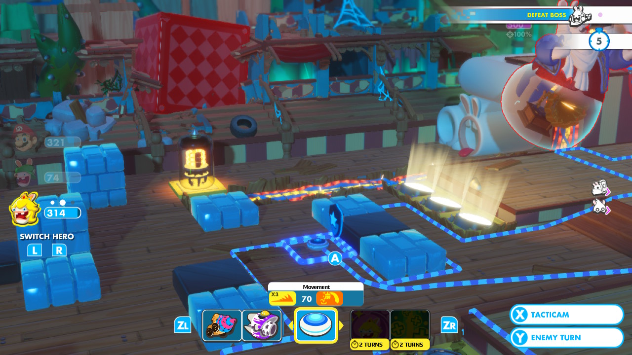 World 3 - Boss Fight - Phantom - Mario + Rabbids Kingdom Battle ...