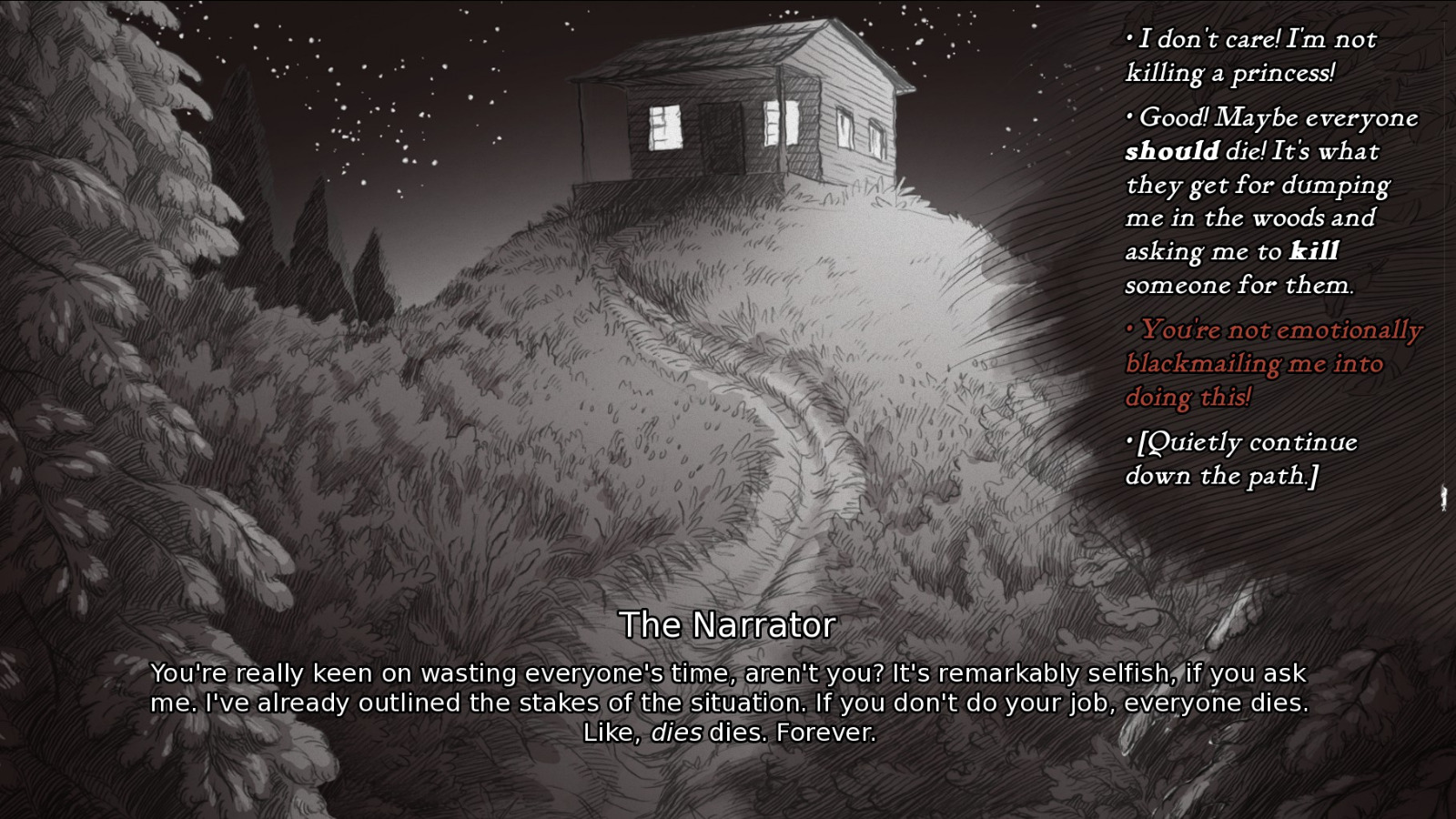 Vessel Paths - Slay the Princess Walkthrough - Neoseeker