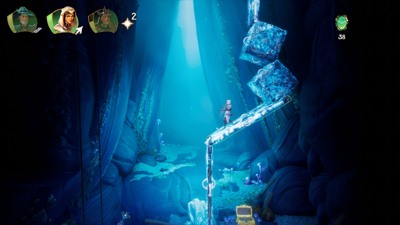 Gemstone Caverns - Trine 5: A Clockwork Conspiracy Walkthrough - Neoseeker