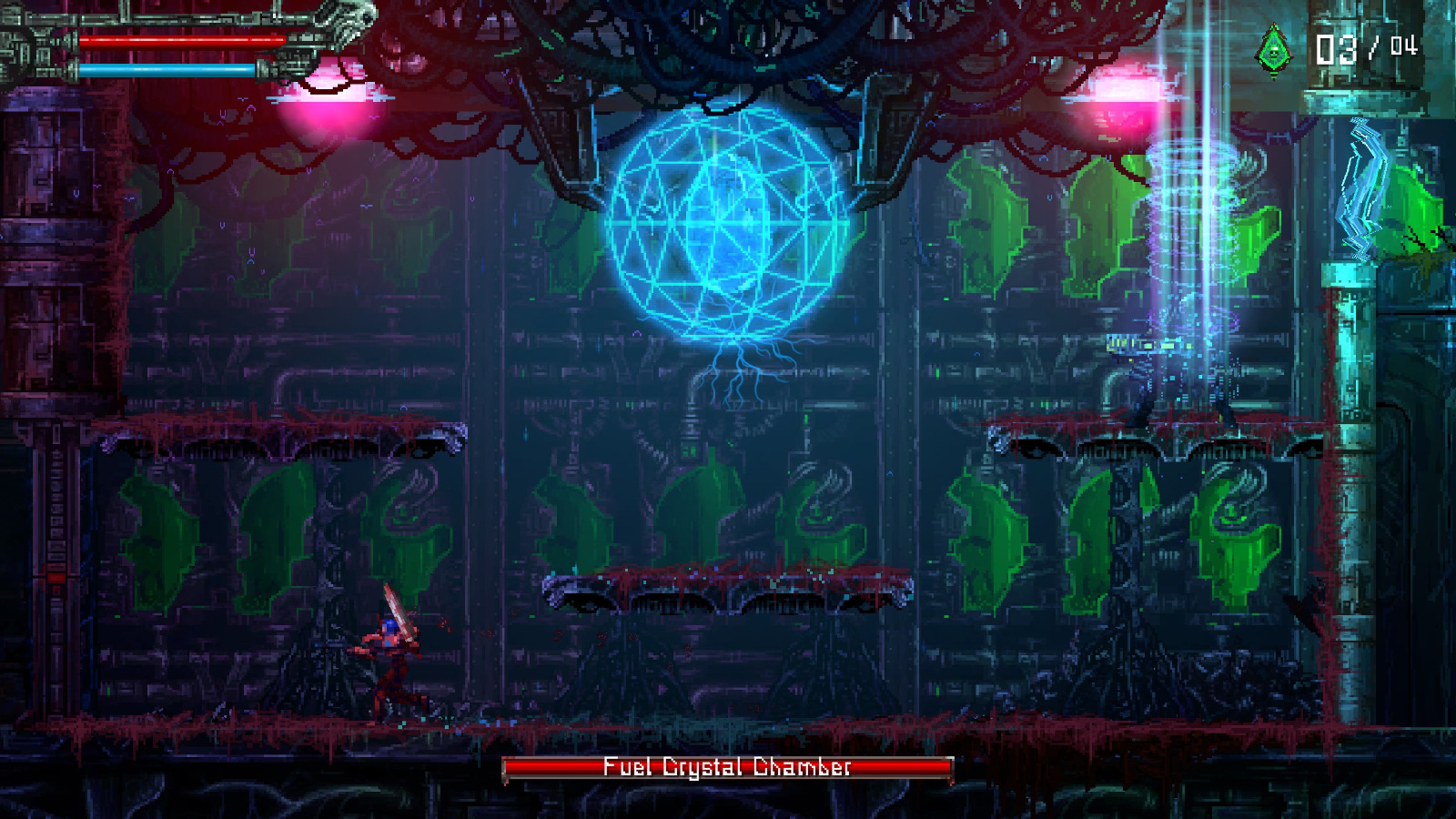 Fuel Crystal Chamber - Valfaris Walkthrough - Neoseeker