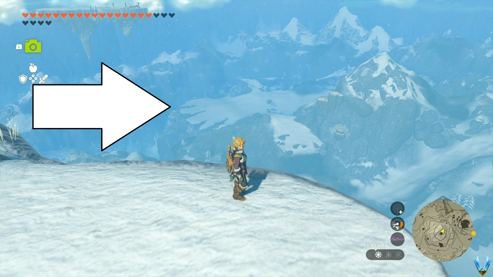 Tears of the Kingdom - A Picture for Snowfield Stable Walkthrough - The ...