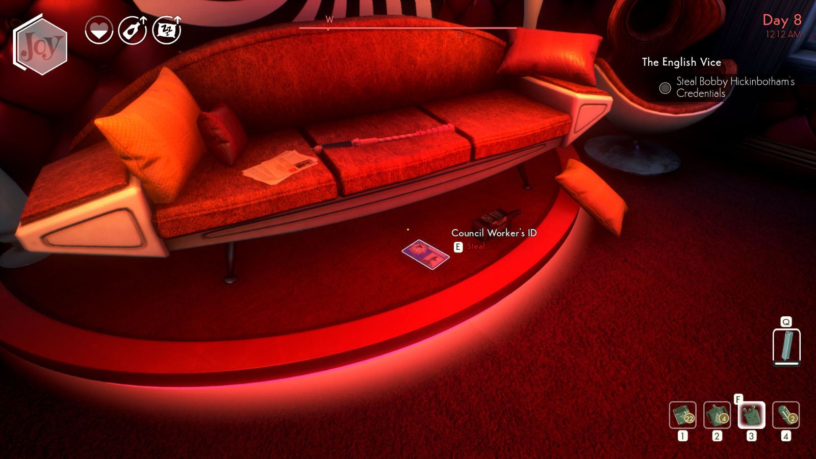 Arthur's Walkthrough: The English Vice - We Happy Few - Neoseeker