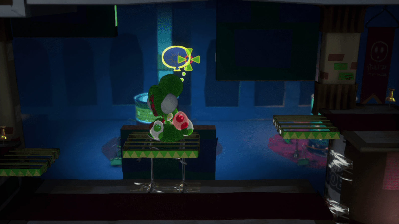 Skulking Around - Yoshi's Crafted World Walkthrough - Neoseeker