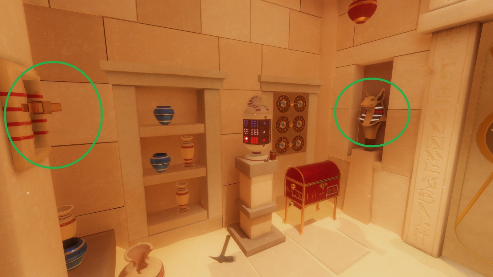 Escape Simulator (2021) - Labyrinth of Egypt - Gold Chamber Walkthrough ...