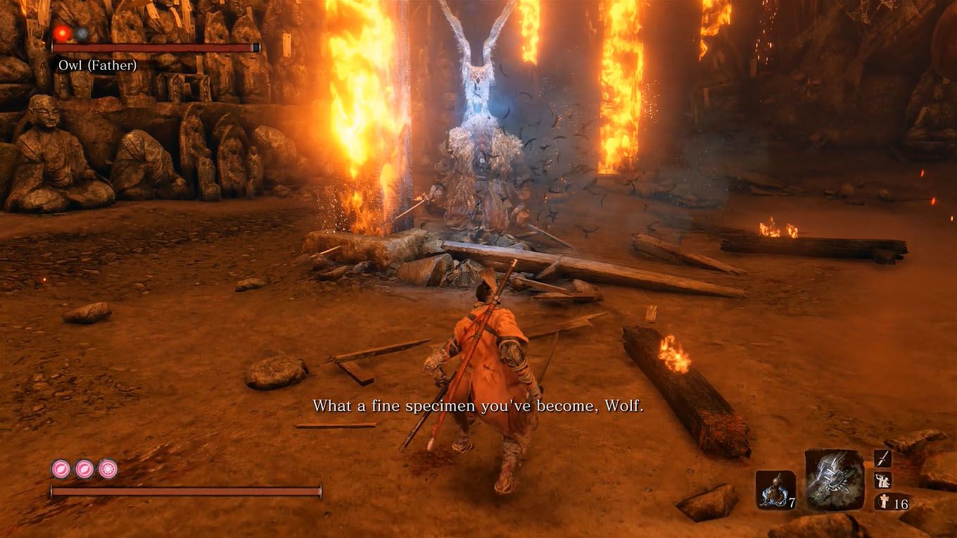 Boss: Owl (Father) - Sekiro: Shadows Die Twice Walkthrough - Neoseeker