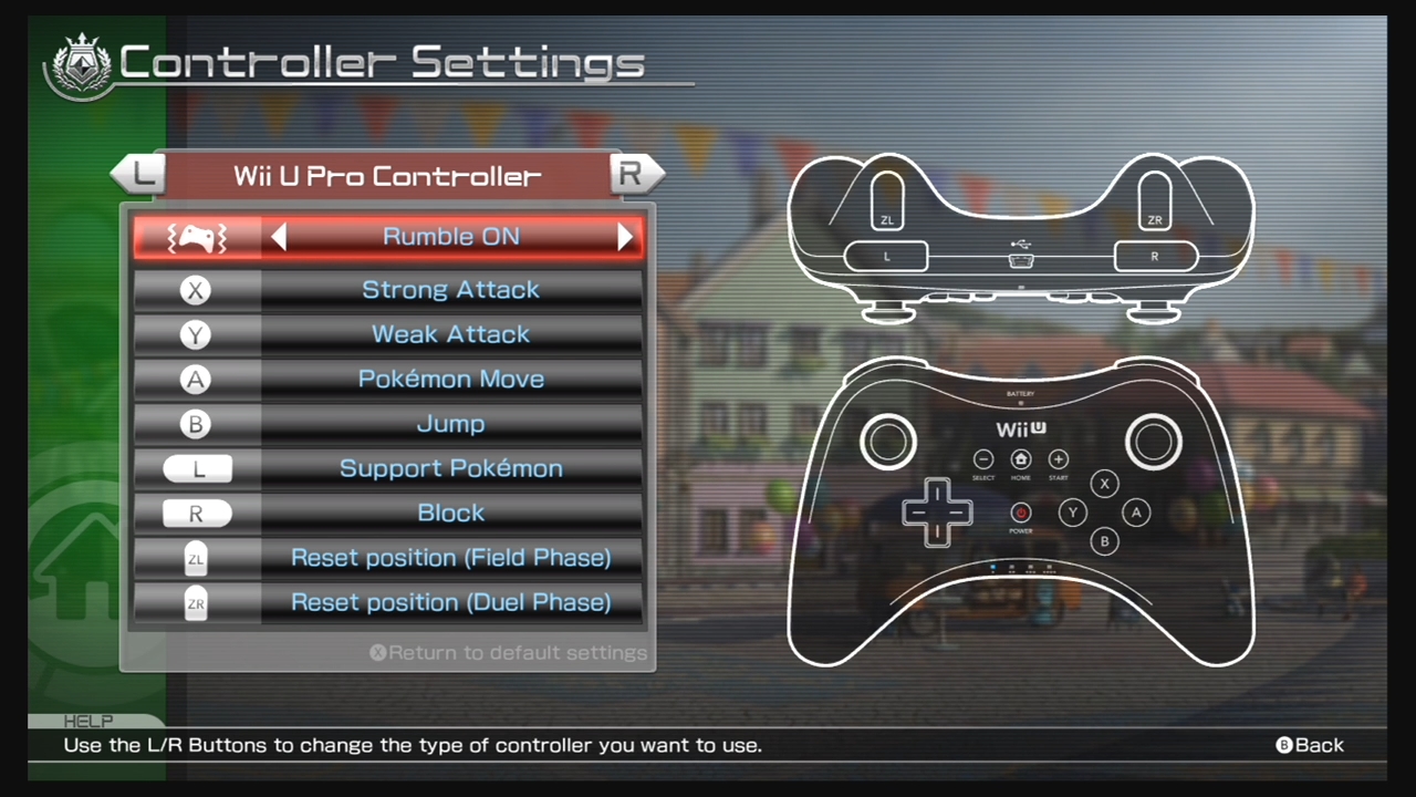 Options - Pokkén Tournament DX Walkthrough - Neoseeker