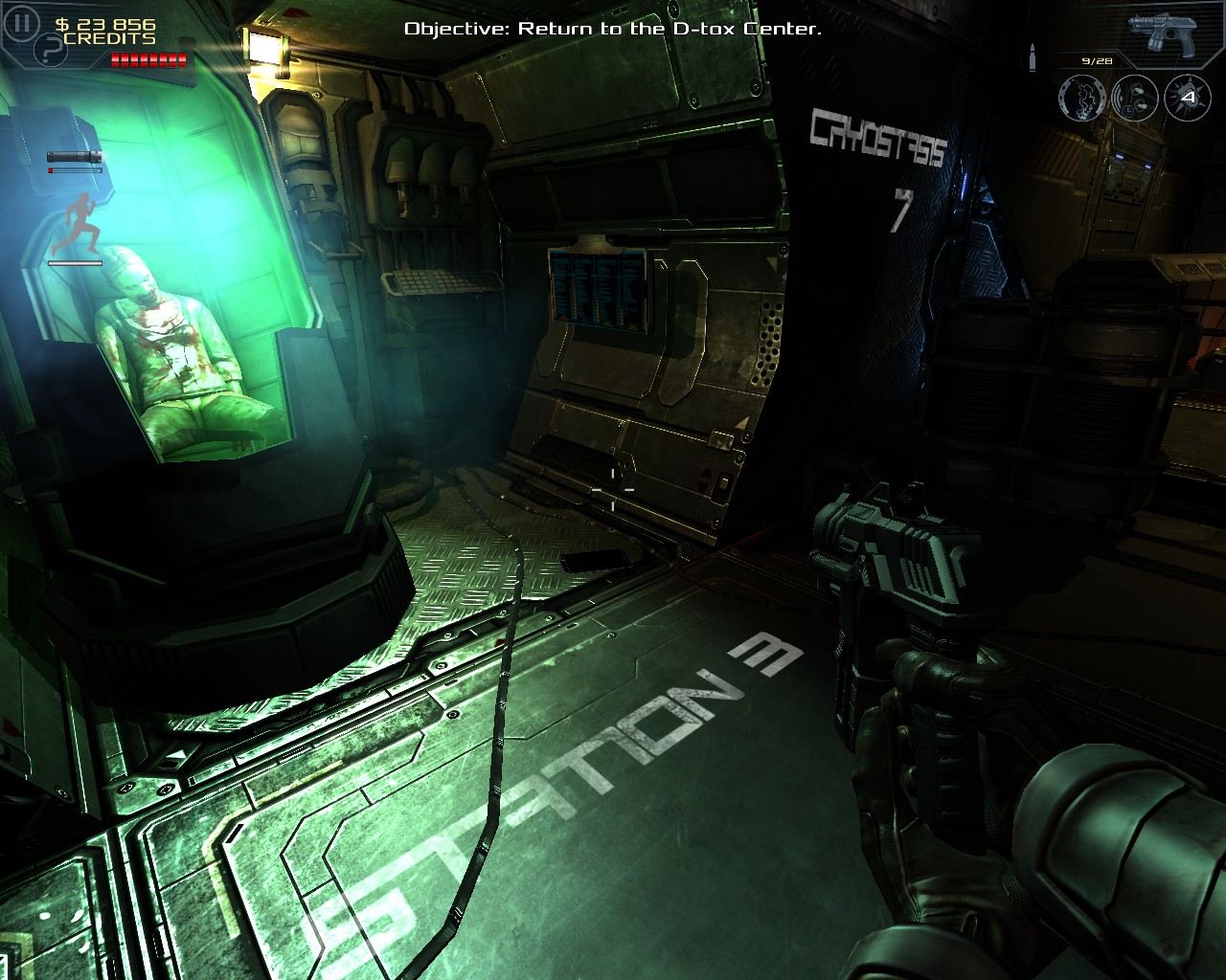 Mission 4 - Data Fields - Dead Effect Walkthrough - Neoseeker