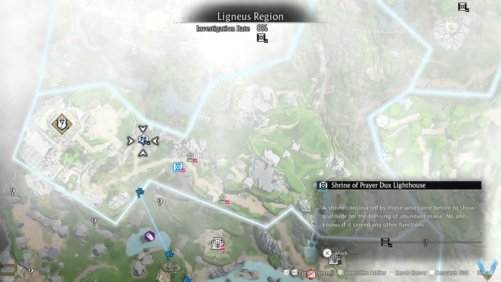 Shrine of Prayer Dux Lighthouse - Atelier Yumia: The Alchemist of ...