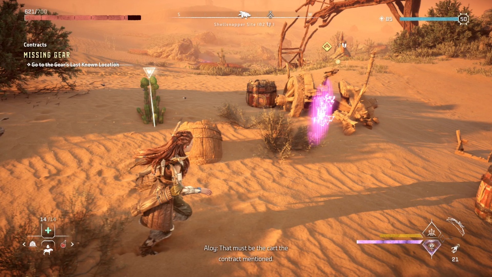 Horizon Forbidden West - Missing Gear Contract Walkthrough - Neoseeker