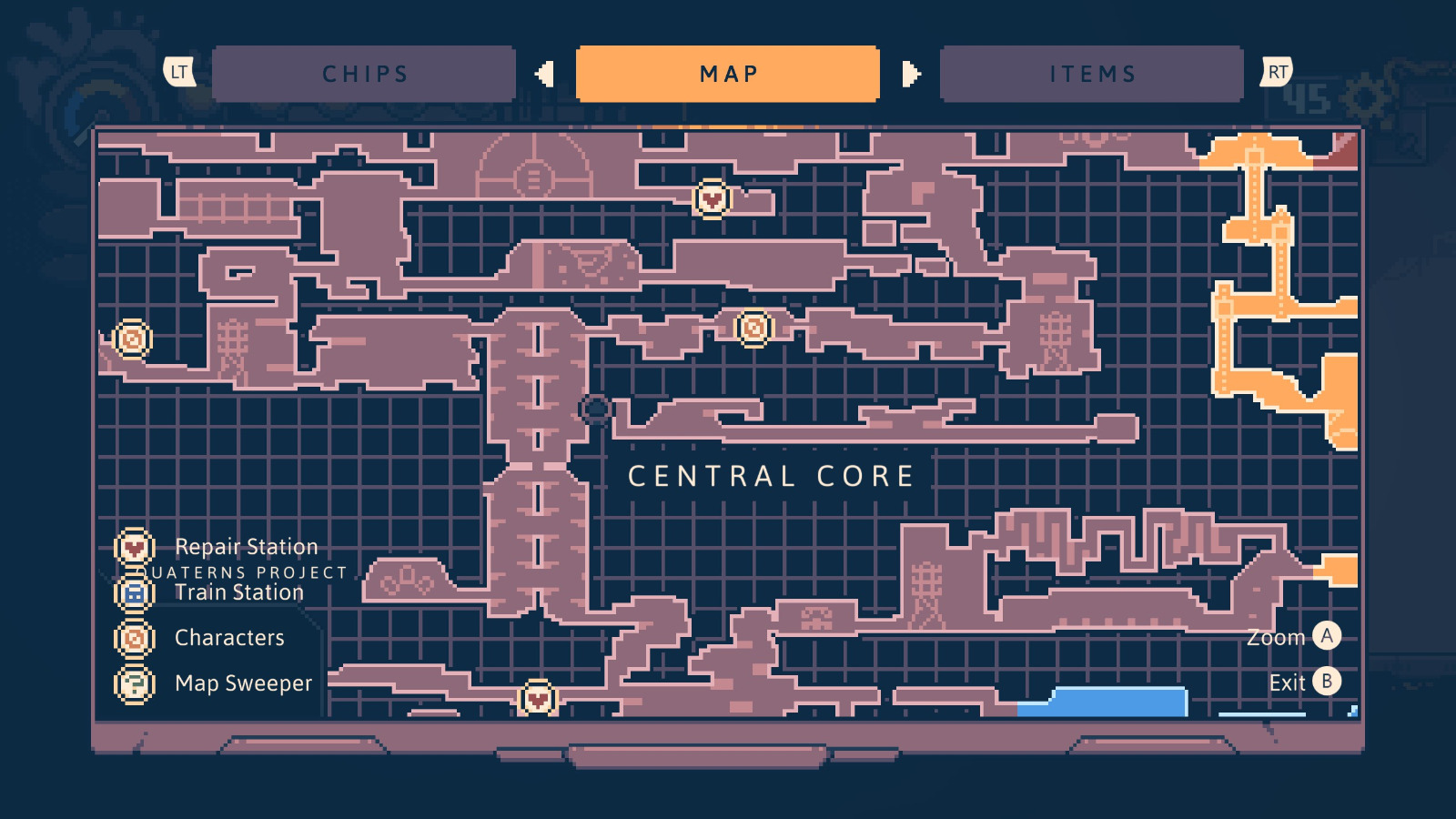 Central Core 4th Visit - Haiku, the Robot Walkthrough - Neoseeker