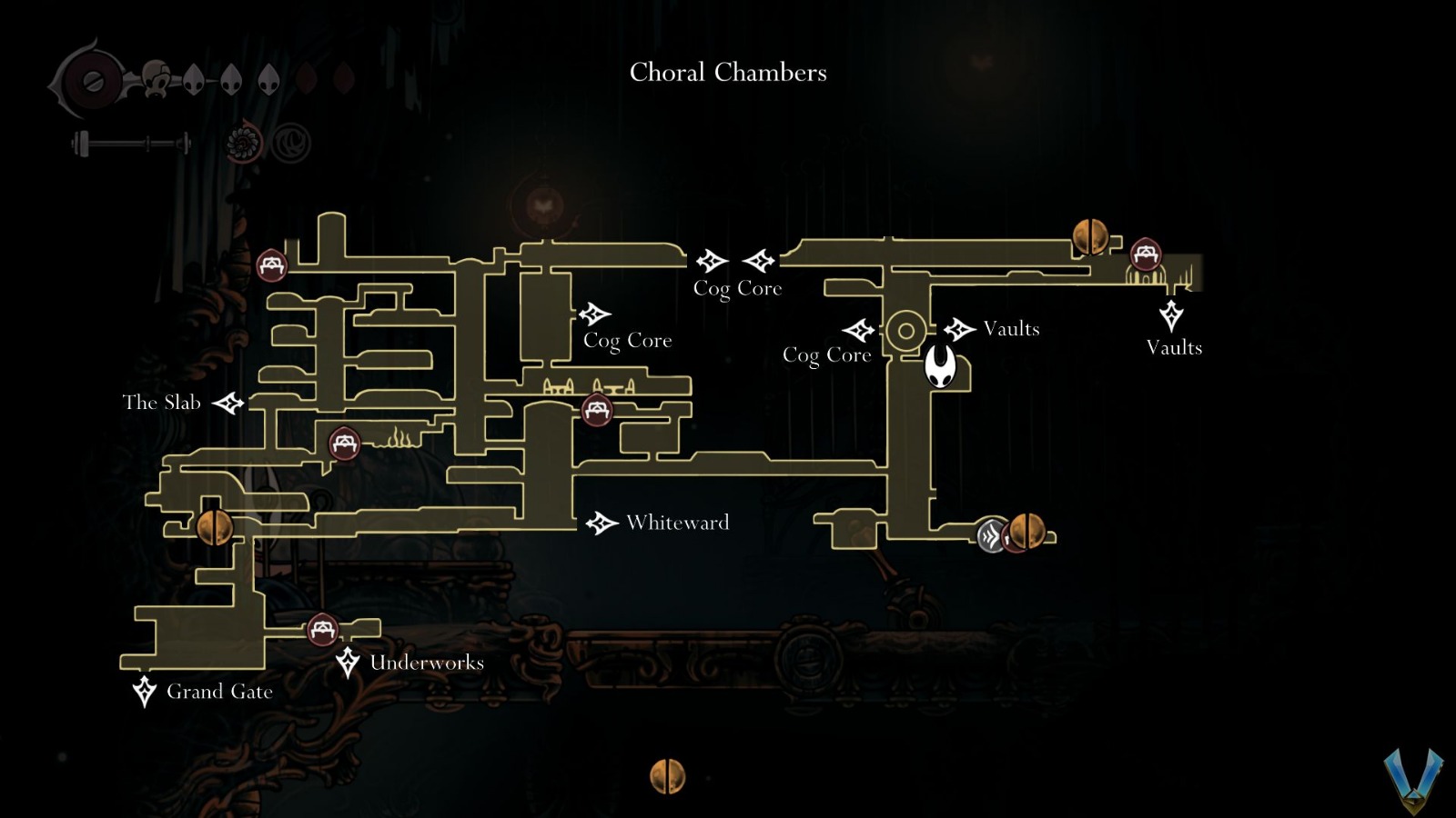 Whispering Vaults - Hollow Knight: Silksong Walkthrough - Neoseeker