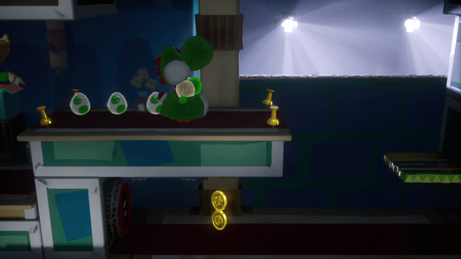 Skulking Around - Yoshi's Crafted World Walkthrough - Neoseeker