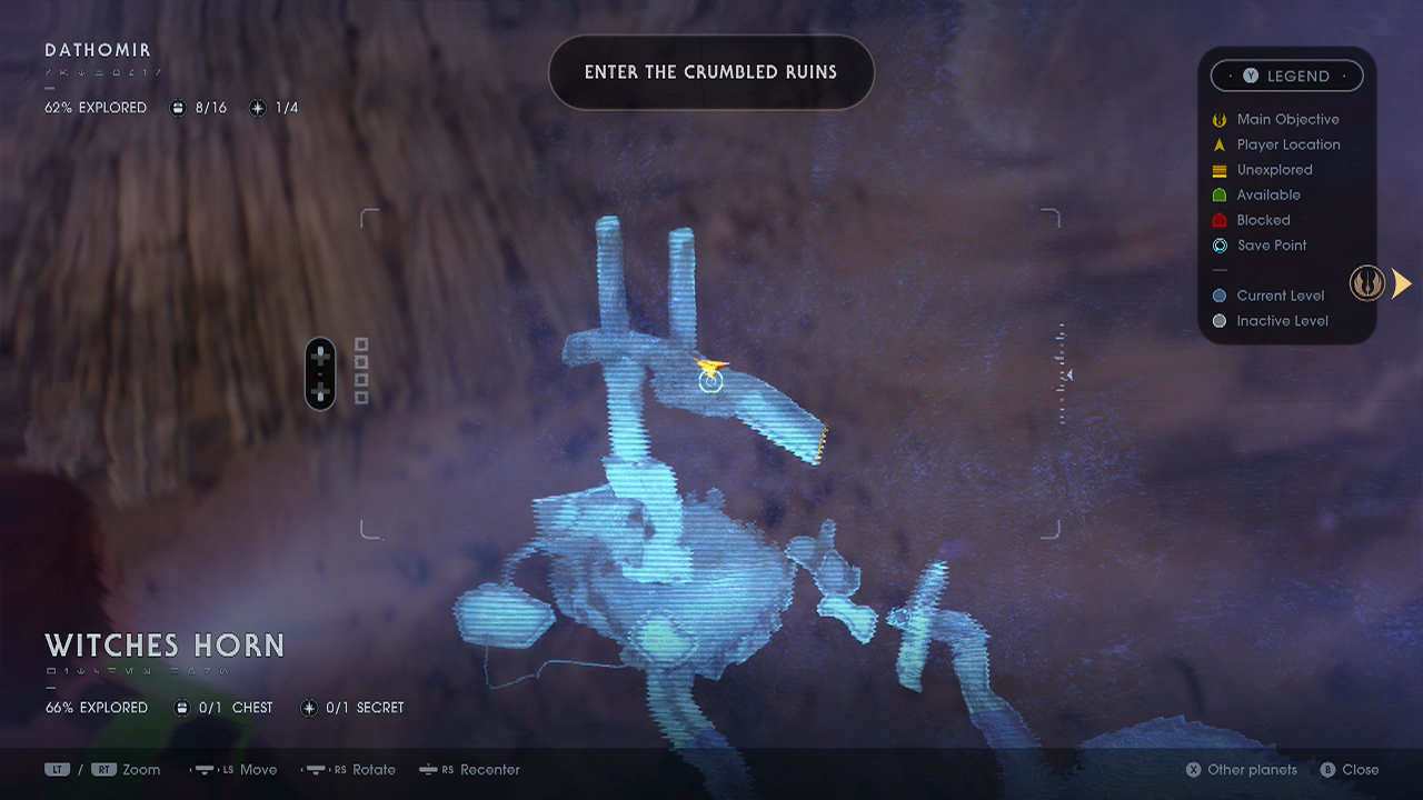 Dathomir - Enter the Ruins - Star Wars: Jedi Fallen Order Walkthrough ...