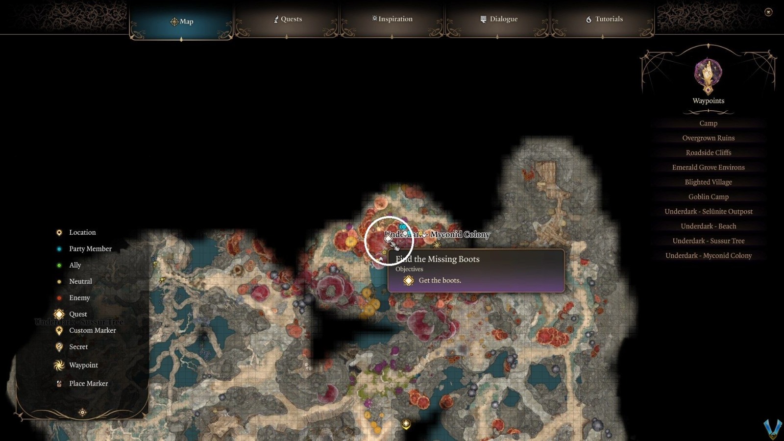 Baldur's Gate 3 - Travel through the Underdark Walkthrough - Neoseeker