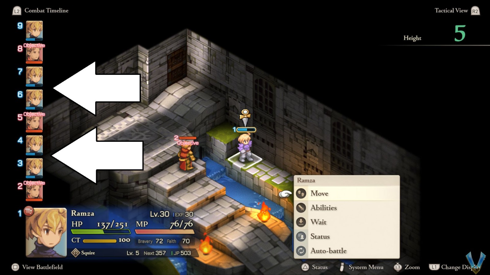 Riovanes Castle - Castle Keep - Final Fantasy Tactics - The Ivalice ...