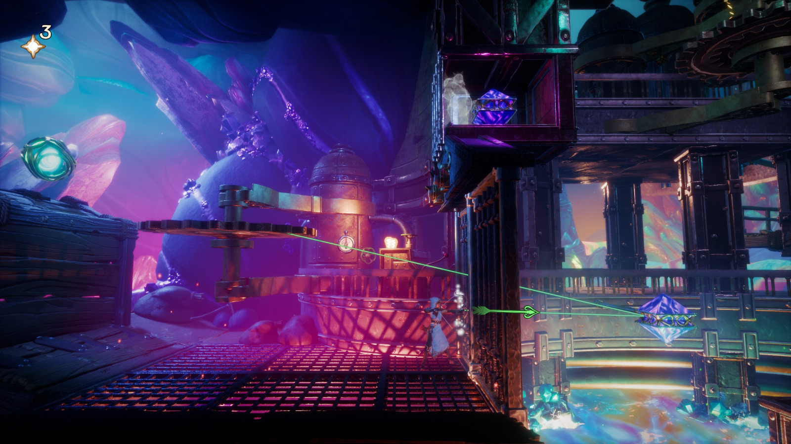 Gemstone Caverns - Trine 5: A Clockwork Conspiracy Walkthrough - Neoseeker