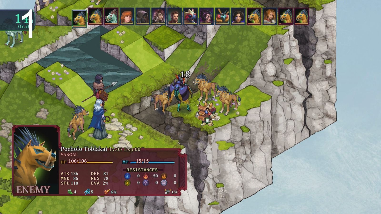 Battle 6 - The Highlands Walkthrough - Fell Seal: Arbiter's Mark ...