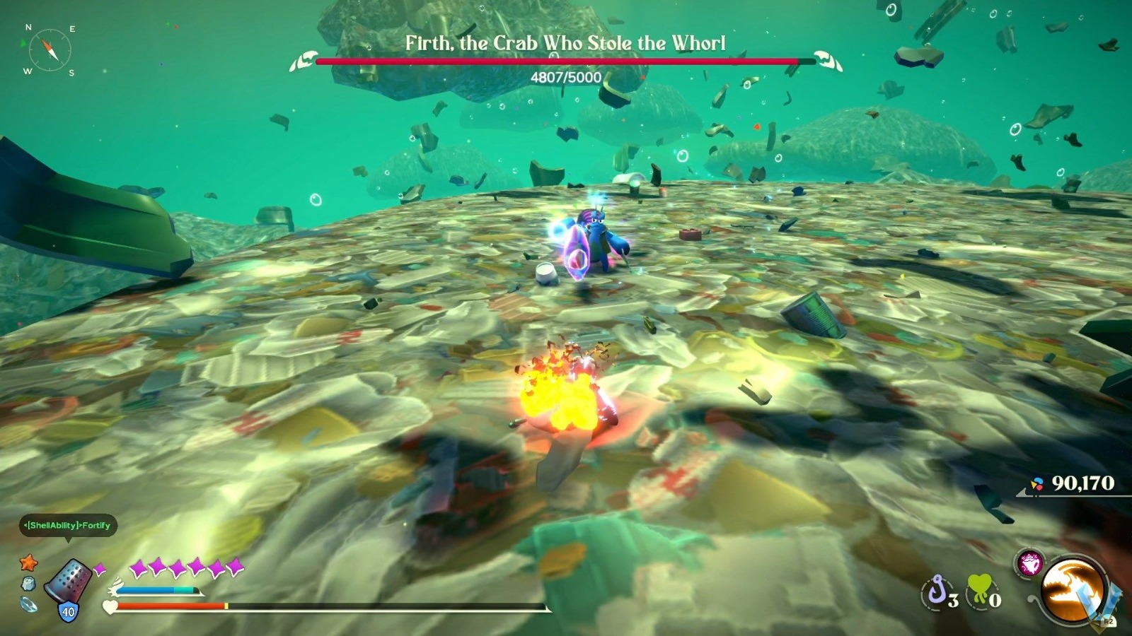 Another Crab's Treasure - Firth, The Crab Who Stole The Whorl Boss ...