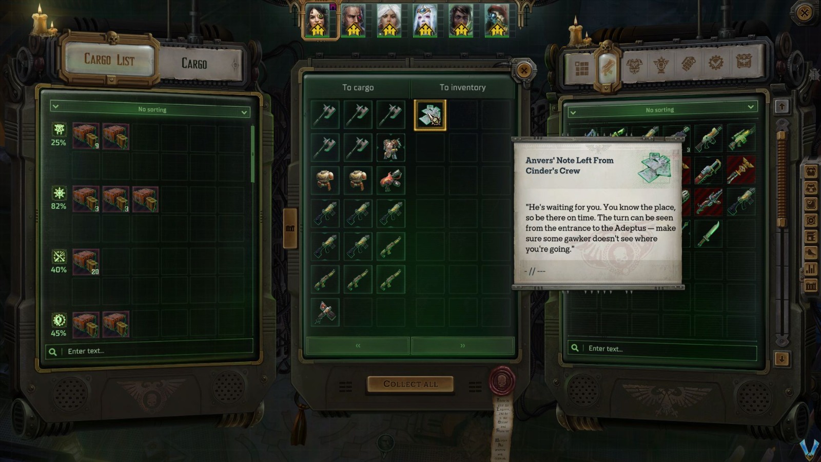 Rogue Trader - Rot Walkthrough - Warhammer 40,000: Rogue Trader - Neoseeker