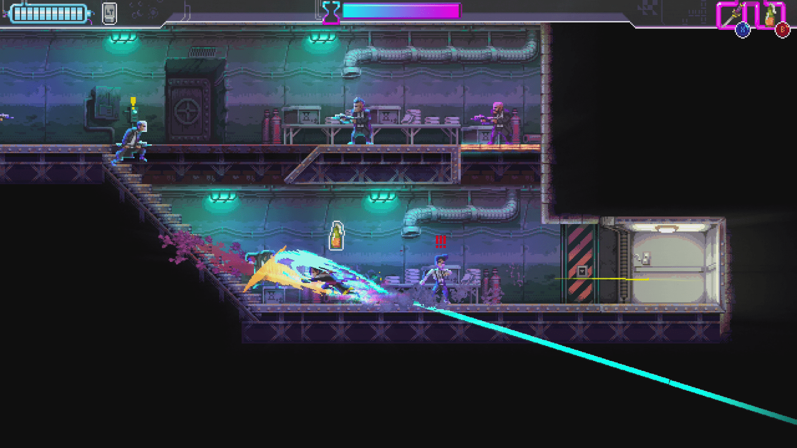 Bunker - Part 1 - Katana ZERO Walkthrough - Neoseeker