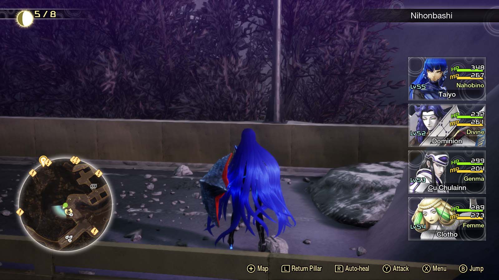 Miman Locations #101-150 for Da'at: Chiyoda - Shin Megami Tensei V ...