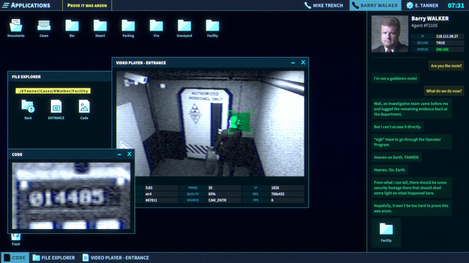 The Operator - Day Three walkthrough - Neoseeker