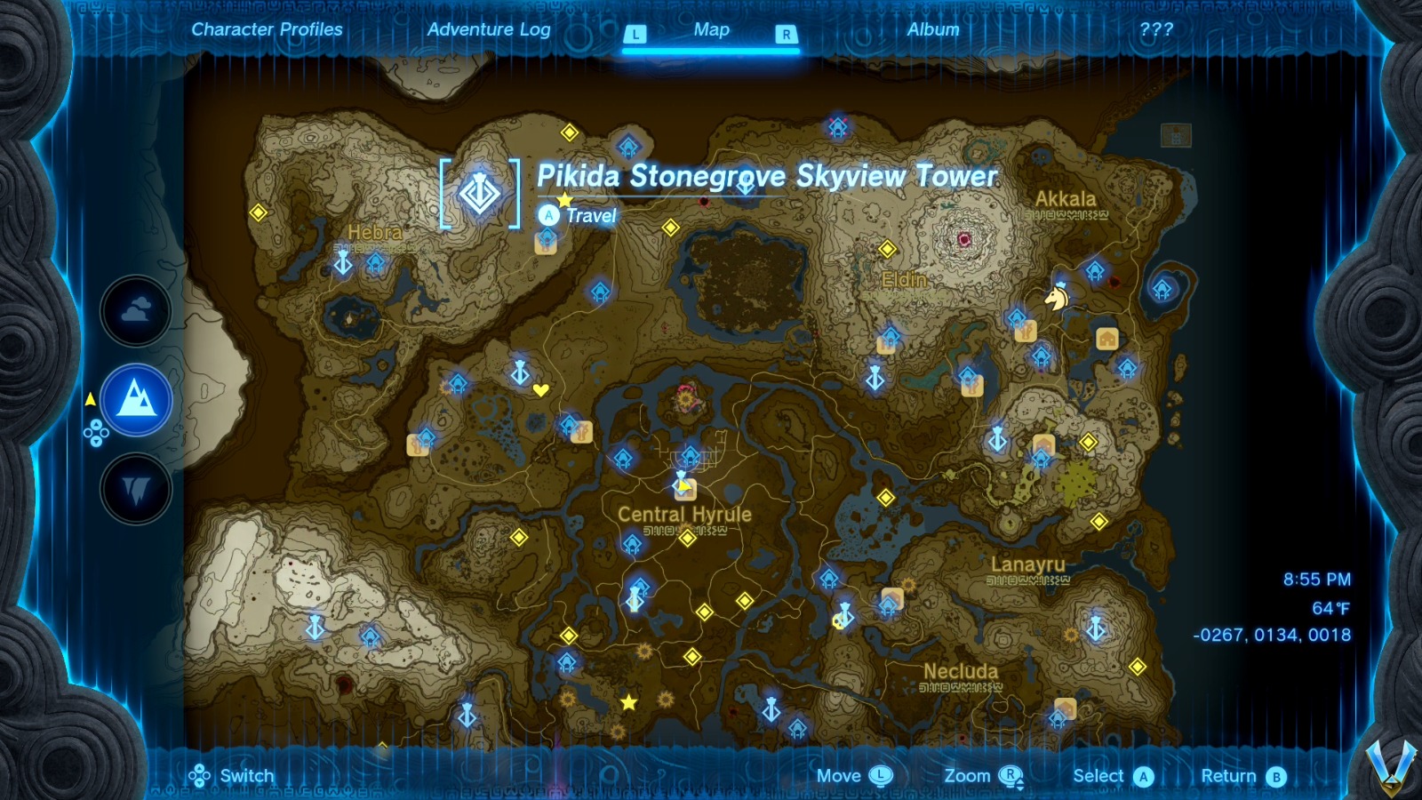 Tears of the Kingdom - All Skyview Tower Locations Guide - The Legend ...