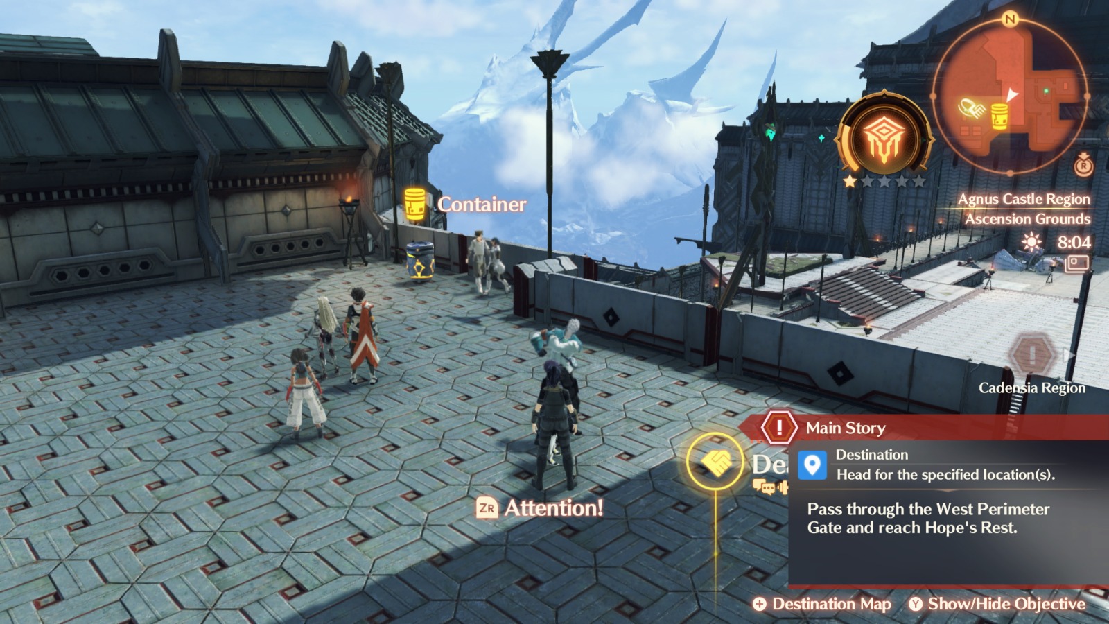 Agnus Castle - Continued - Xenoblade Chronicles 3 Walkthrough - Neoseeker
