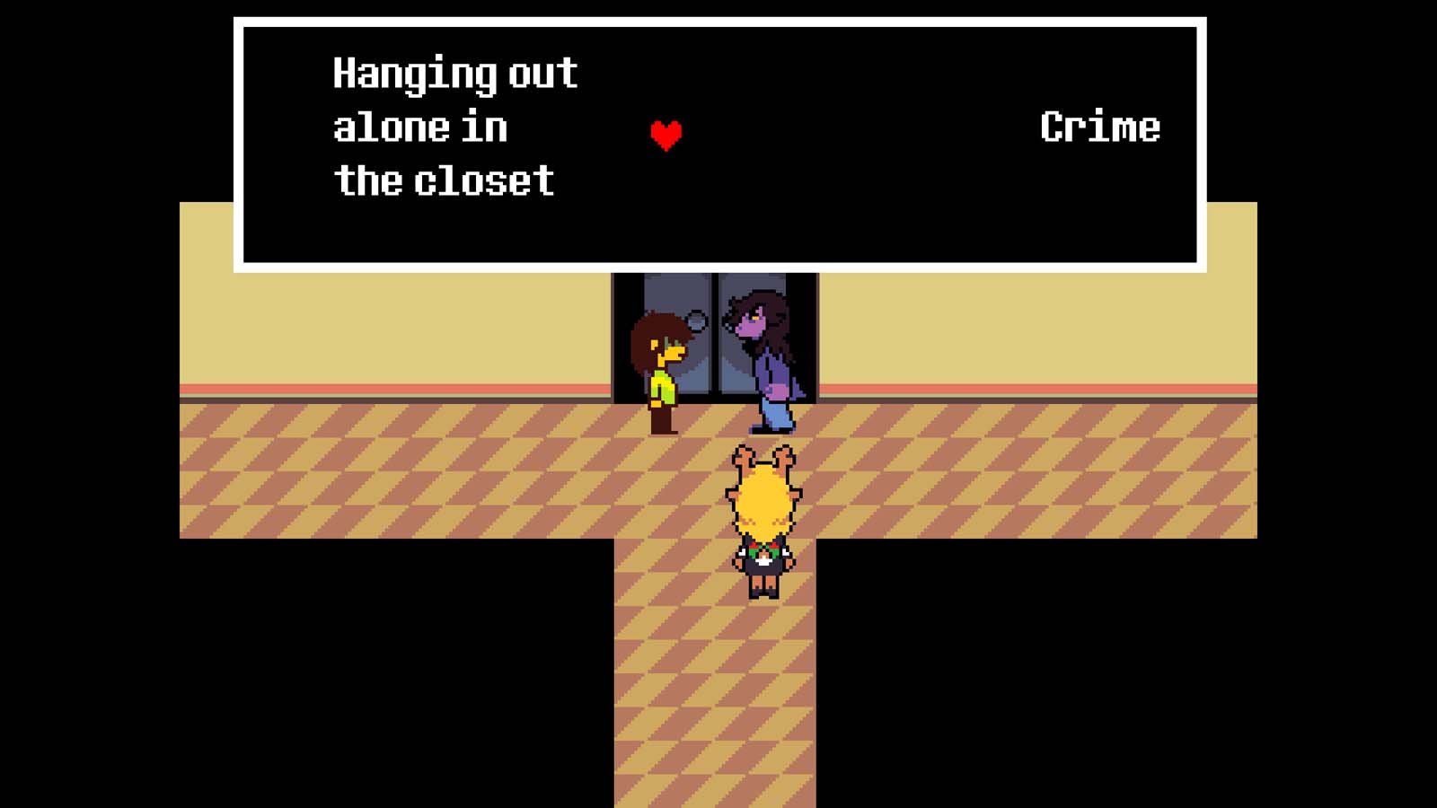 Hometown Chapter 2 - Deltarune Walkthrough - Neoseeker