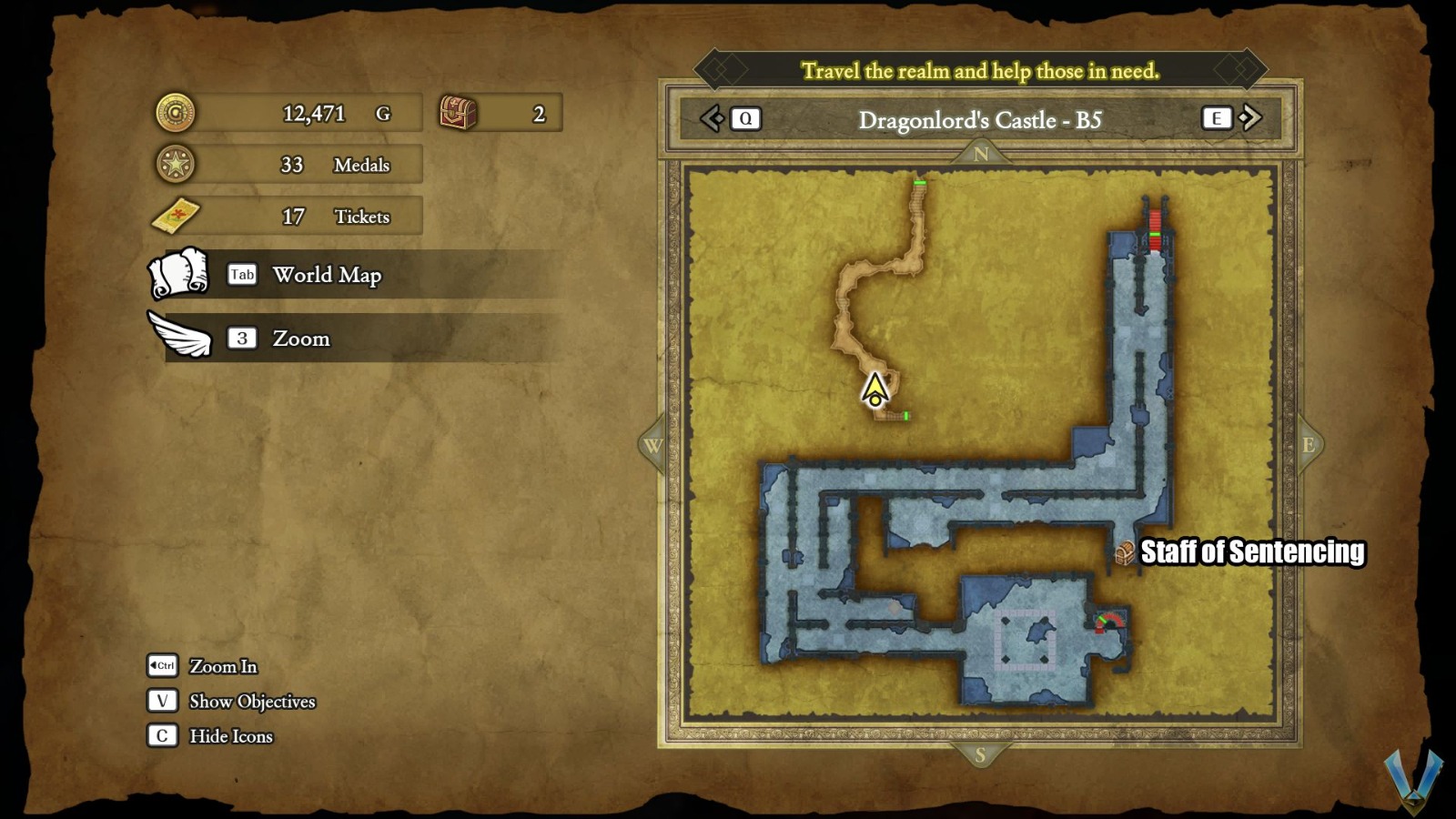 Dragonlord's Castle - Dragon Quest II HD-2D Remake Walkthrough - Neoseeker