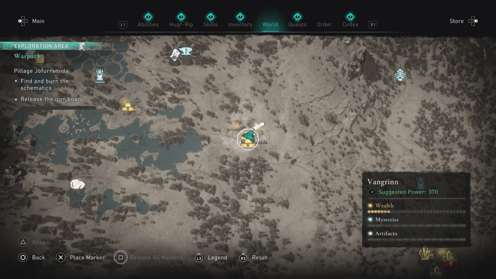 Dawn of Ragnarök - Vangrinn Silica and Ingot Locations - Assassin's ...