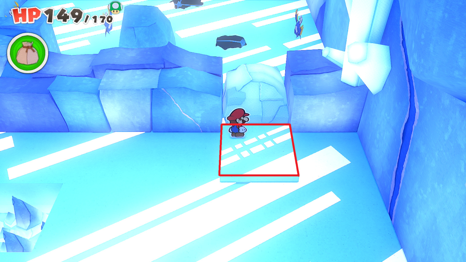 Paper Mario: Origami King - Ice Vellumental Mountain Walkthrough ...